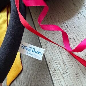 Disney | Accessories | Disney Tokyo Resort Black Ears With Pink Ribbon ...